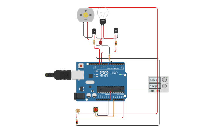 Circuit design Señales Analógicas TP2 | Tinkercad