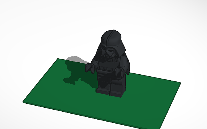 3D design lord vader - Tinkercad