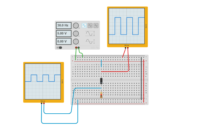 Circuit design SEMICONDUCTOR | Tinkercad