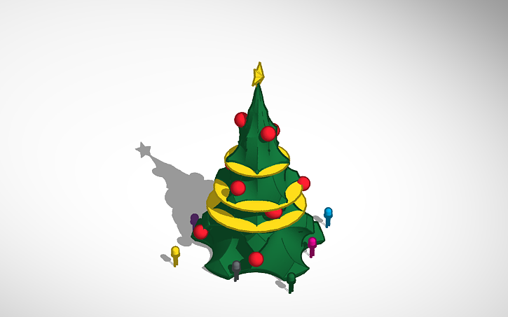 3D design christmas - Tinkercad