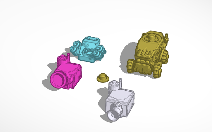 3D design Ork Warbuggy - Tinkercad
