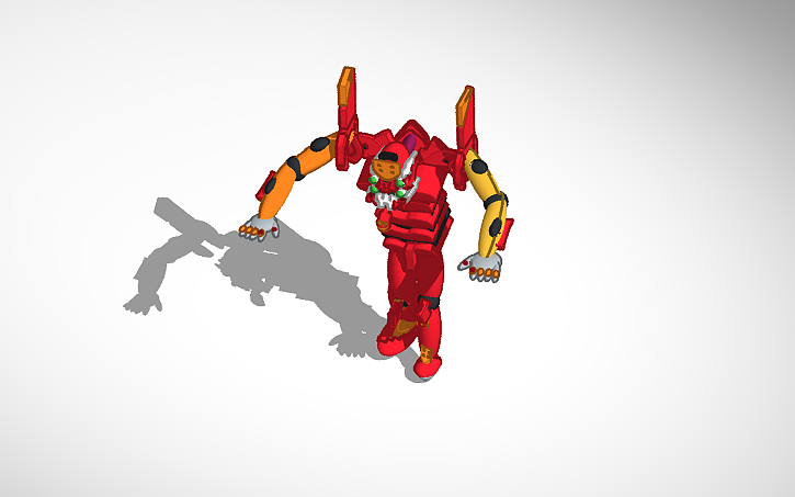 3D design NGE Production Model Evangelion-02 - Tinkercad