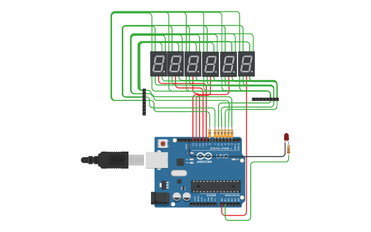Circuit design Bomb - Tinkercad