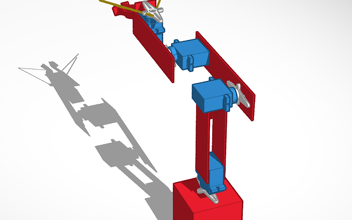 3D design Robotic Arm - Tinkercad