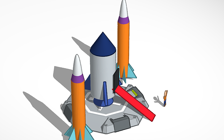 3D design MA-LUMINOUS ROCKET | Tinkercad