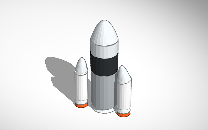 3D design Rocket project - Tinkercad