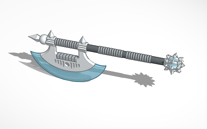 3D design Sci-fi Battle Axe - Astro Havoc | Tinkercad