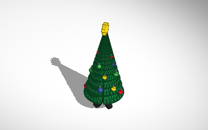 3D design Christmas Tree (Contest Entry) - Tinkercad