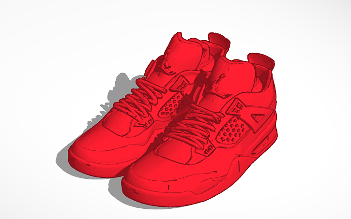 3D design SHoes - Tinkercad
