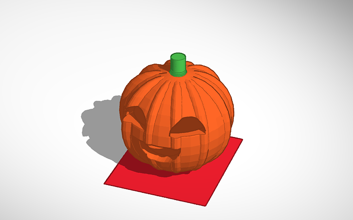 3D design Pumpkin - Tinkercad