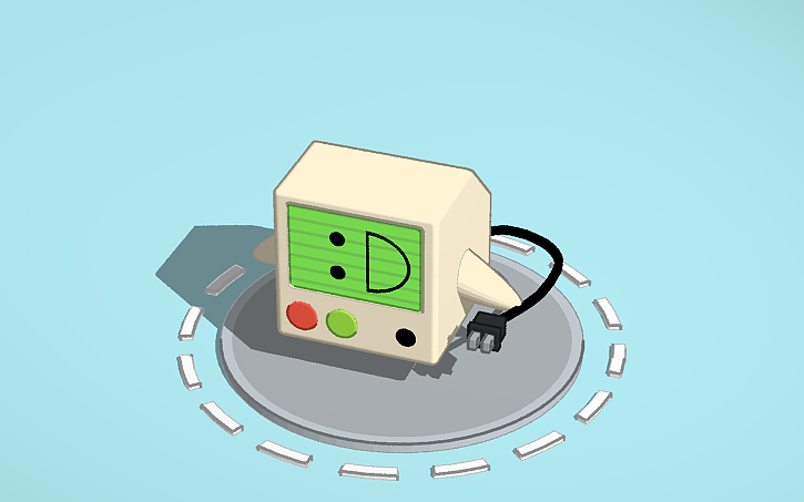 3D design Tower Heroes Byte - Tinkercad