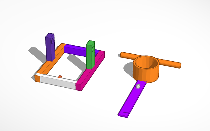 3D design Simple Catapult Build Kit | Tinkercad
