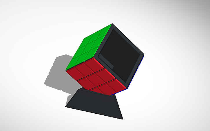 3D design rubix cube - Tinkercad