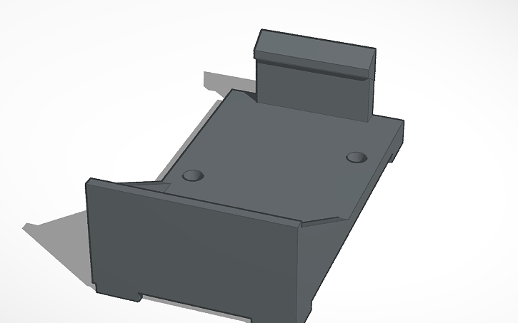 3D design 9V Battery Box - Tinkercad