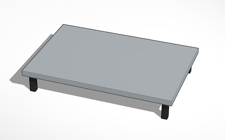 3D design Table - Tinkercad