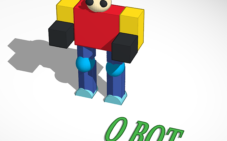3D design Q BOT | Tinkercad