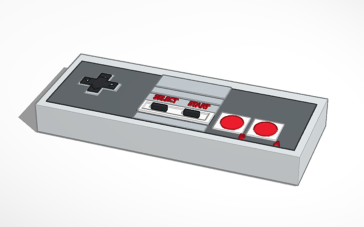 3D design Nintendo-Entertainment-System || Controller | Tinkercad