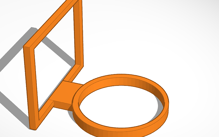 3D design basketball hoop | Tinkercad