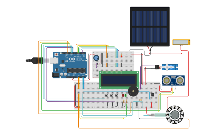 Circuit design Final Project II - Tinkercad