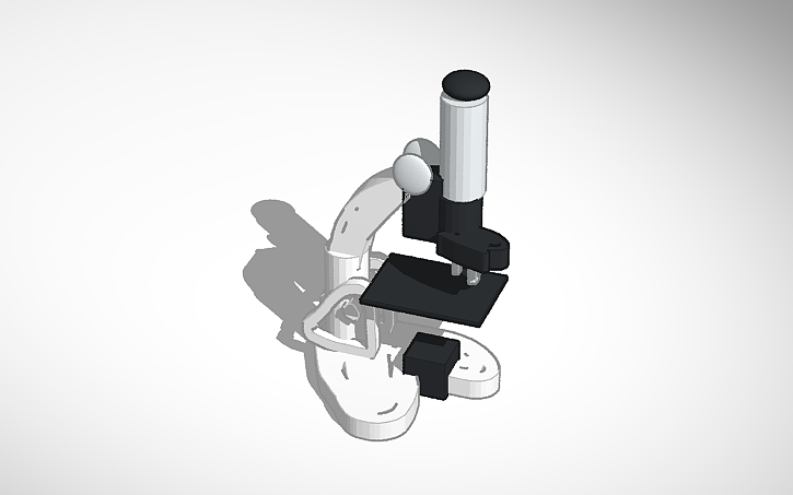3D design Microscope - Tinkercad