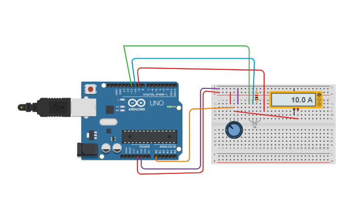 Circuit design Assignment 3 Level 2 - Tinkercad