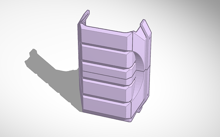 3D design Thinner shin | Tinkercad