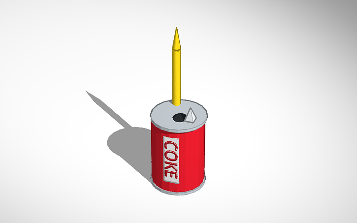 3D design COKE - Tinkercad