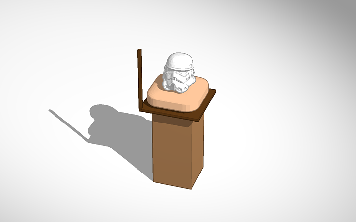 3D design StormTrooper Helmet - Tinkercad