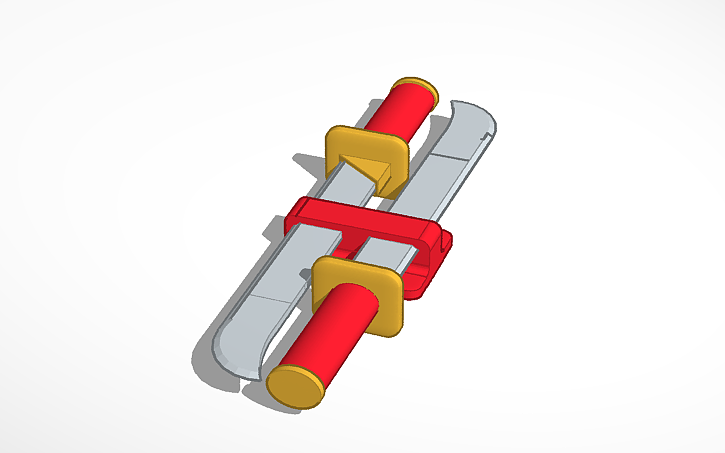 3D design katana - Tinkercad