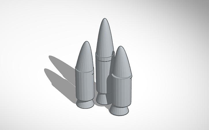 3D design Isro rocket | Tinkercad
