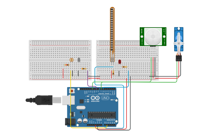 Circuit design farish-microcontroller-assigment - Tinkercad