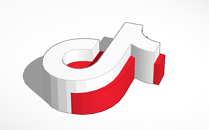 3D design TikTok - Tinkercad