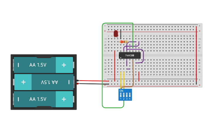 Circuit Design Работа №8 Tinkercad