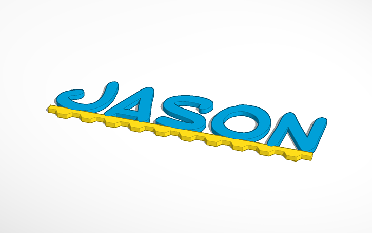 3D design JASON - Tinkercad