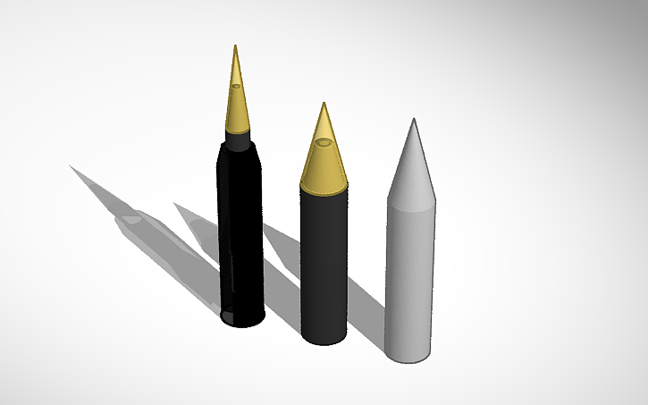 3D design Nerf Bullet - Tinkercad