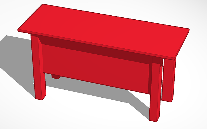 3D design Table | Tinkercad
