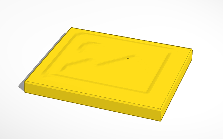 3D design Image Shape Generator - Tinkercad