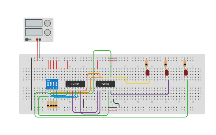 Circuit design Assignment 1 - Tinkercad