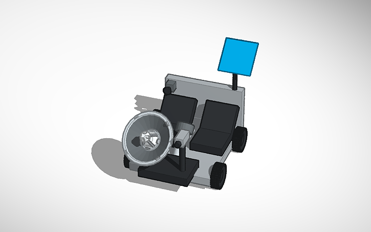3D design Urhm's Moon Rover - Tinkercad
