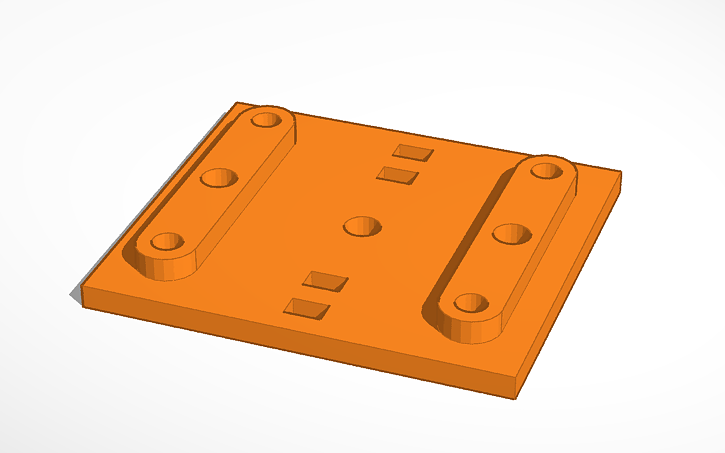 3D design V-Slot Plate | Tinkercad