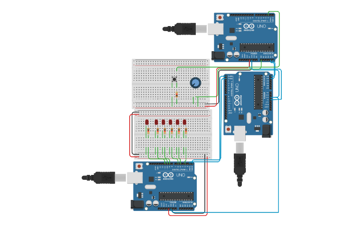 Circuit design Controller Microprocessor | Tinkercad