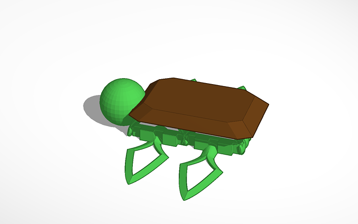 3D design Derp Turtle | Tinkercad