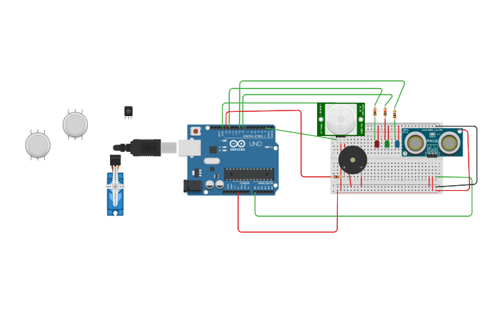 Circuit design project_sensors - Tinkercad