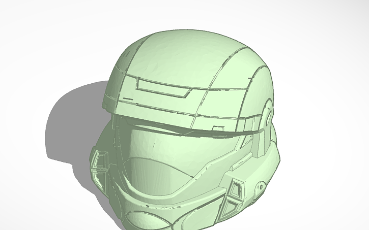 3D design Copy of Halo ODST helmet - Tinkercad
