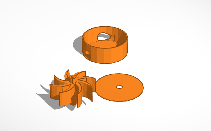 3D design Water Pump (Assembly required) - Tinkercad