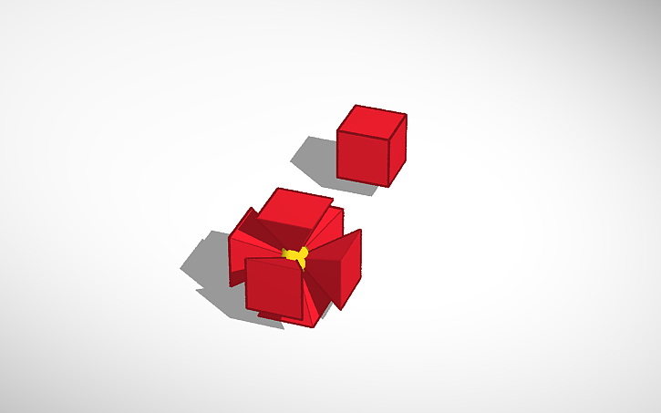 3D design Opening the box | Tinkercad