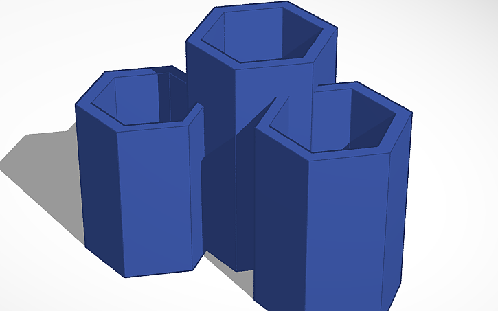 3D design pencil holder | Tinkercad