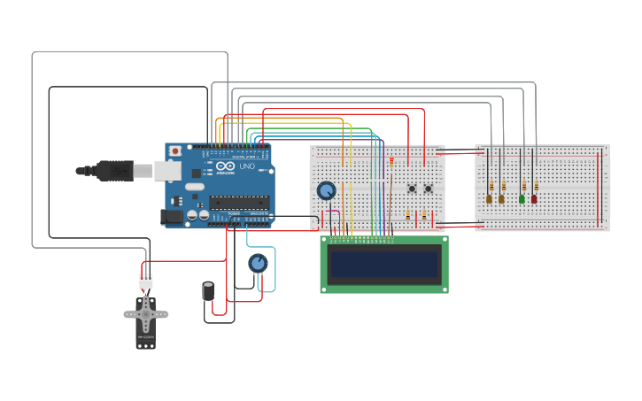 Circuit design Binary Challenge | Tinkercad