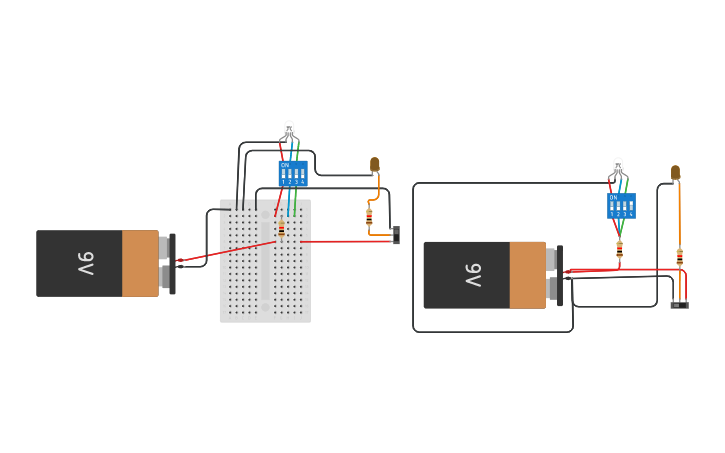 Circuit design mi primer circuito - Tinkercad