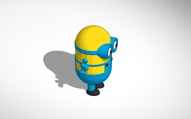 3D design minions - Tinkercad